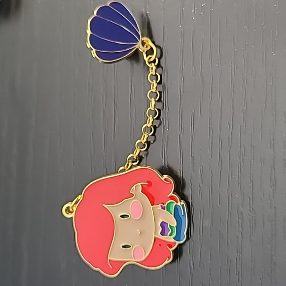 Disney | Jewelry | Disneys Little Mermaid Ariel Inspired Pin | Poshmark